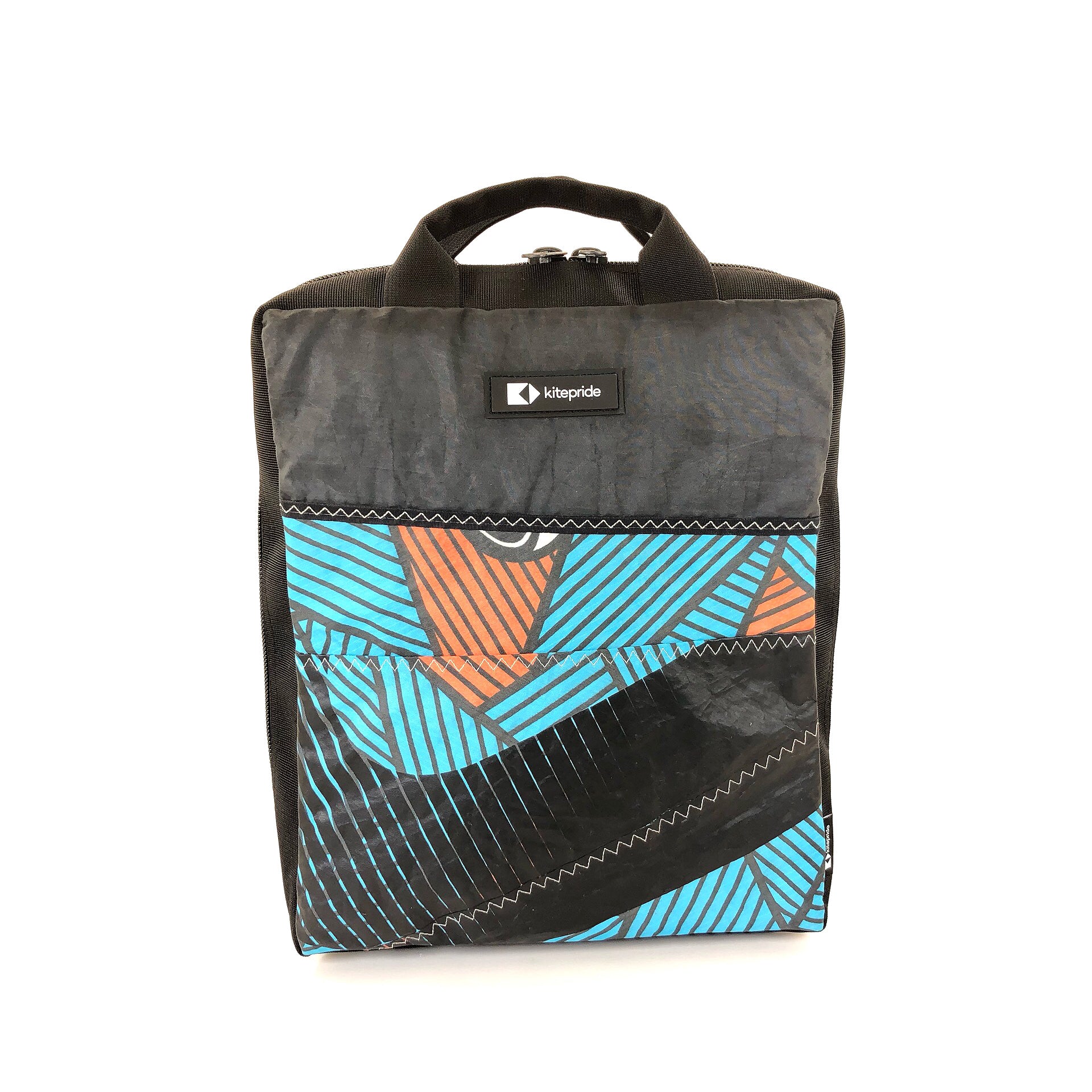 A stylish, handmade, upcycled and very practical backpack designed for ...