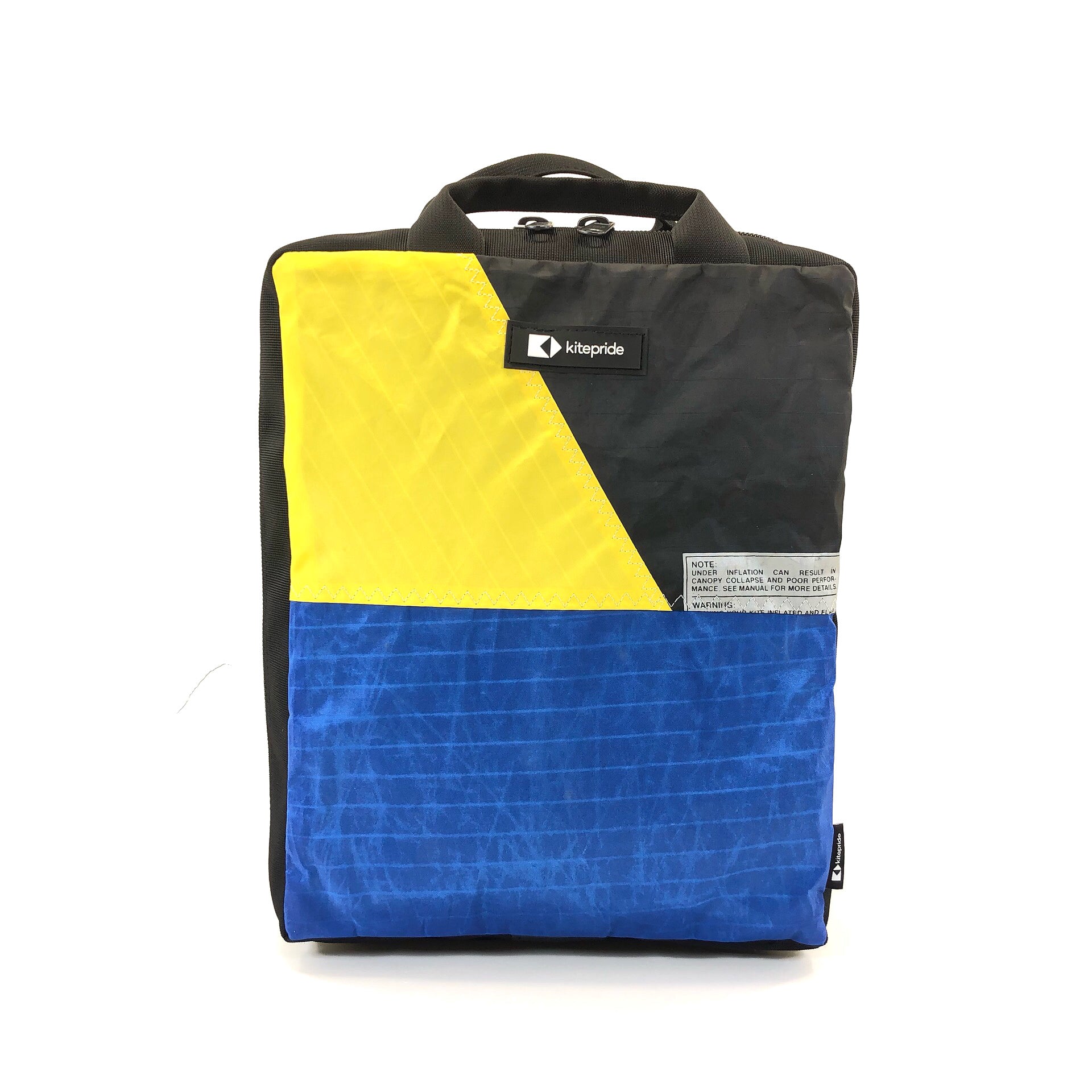 A stylish, handmade, upcycled and very practical backpack designed for ...