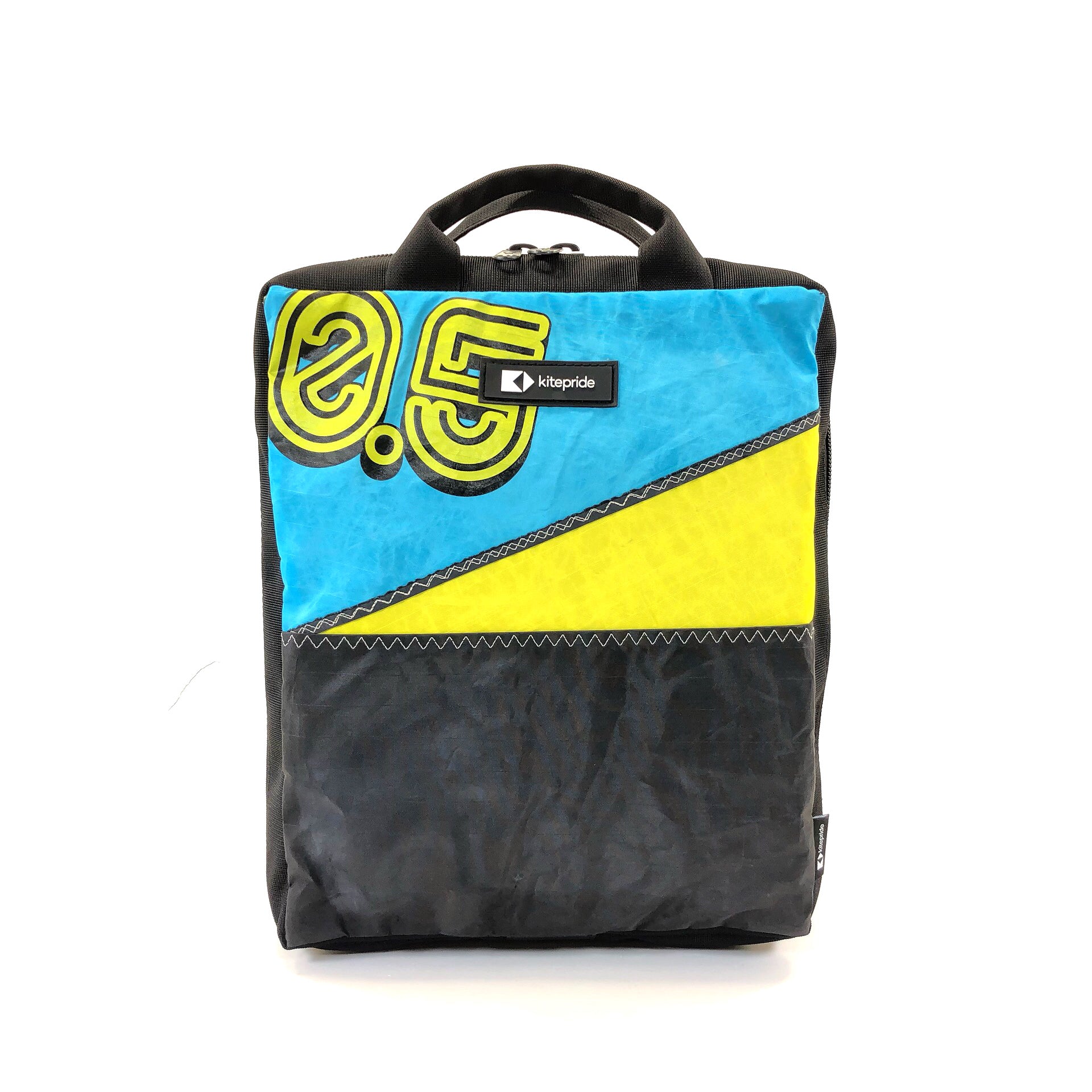 A stylish, handmade, upcycled and very practical backpack designed for ...